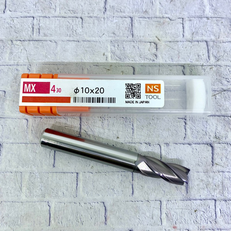 Jual Endmill 10mm HRC50 carbide merk NS Tool baru..Endmill 10 mm ...