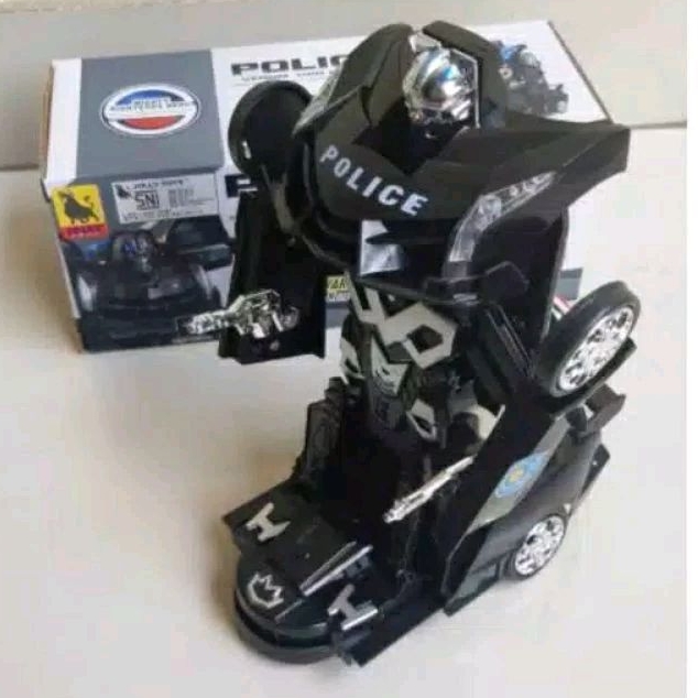 Jual Mobil Polisi/Mobil Jadi Robot | Shopee Indonesia