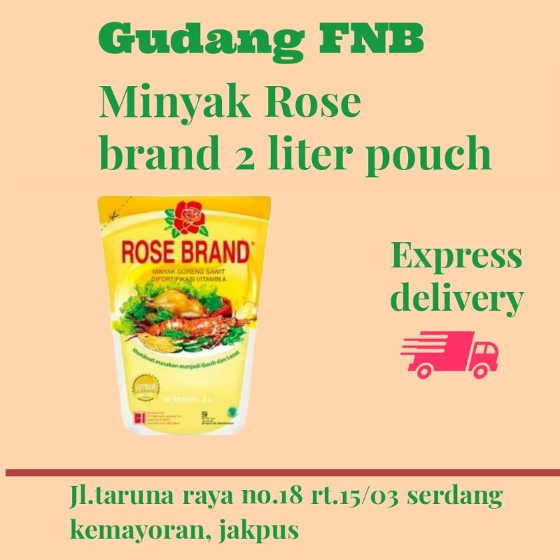 Jual minyak goreng rose brand 2 liter pouch | Shopee Indonesia
