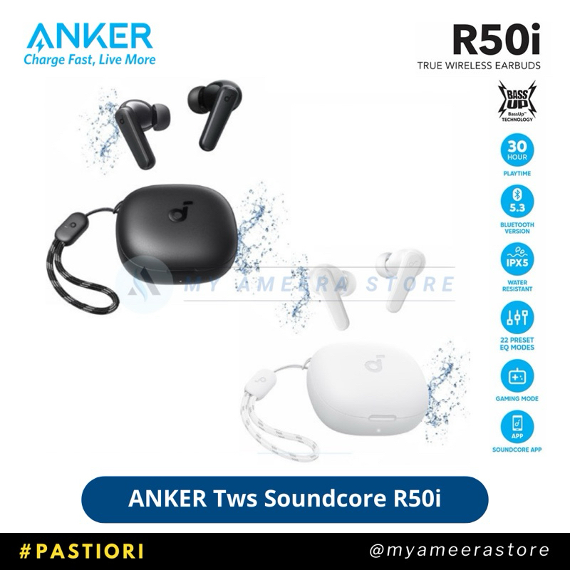 Jual Anker Soundcore R50i A3949 TWS True Wireless Earbuds Headset ...