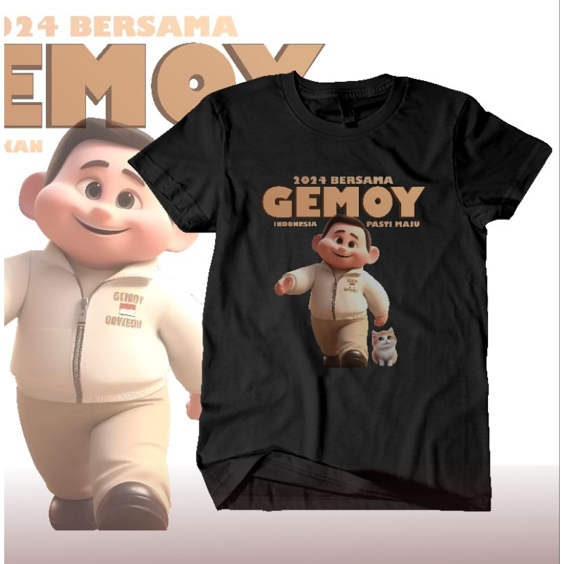 Jual kaos prabowo gemoy | Shopee Indonesia