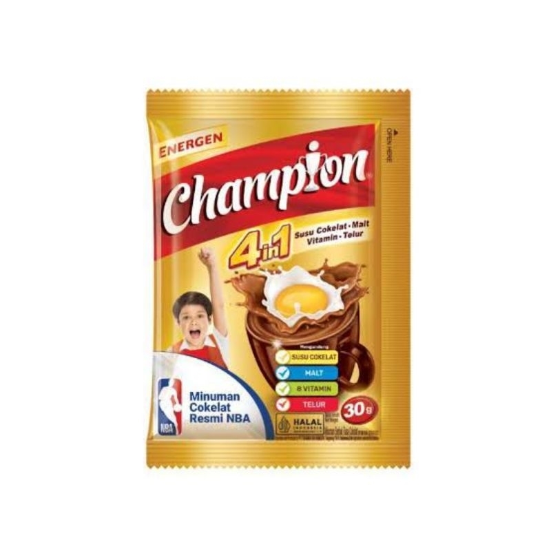 Jual Energen champion, susu coklat champion by energen per renceng ...