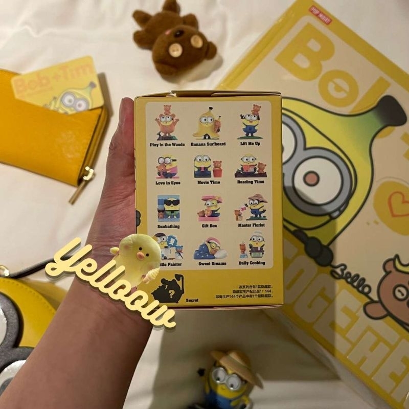 Jual Pop Mart Minion Better Together Figure Despicable Me BOB + Tim ...