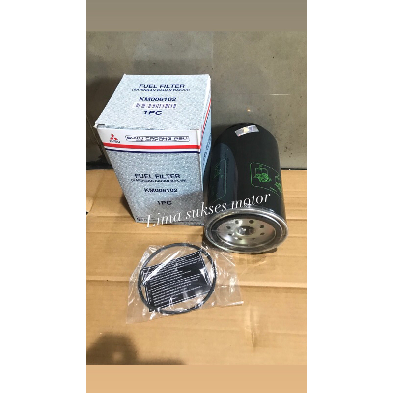Jual Filter Solar fuel filter Canter Euro 4 Mitsubishi KM006102 ...