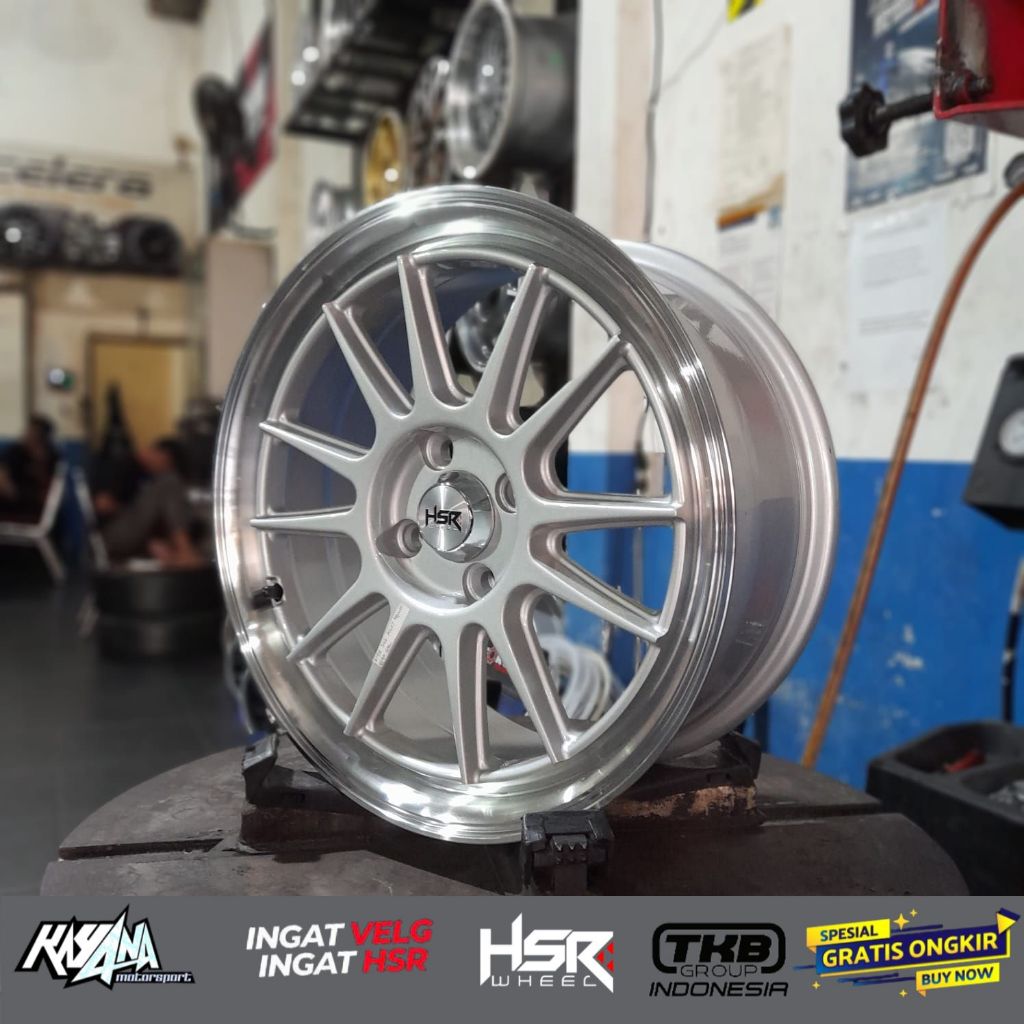 Jual Velg Mobil Hsr Ende Ring 16 Pcd 4x100 Buat Agya Brio Mobilio Jazz Mirage March Ignis Yaris ...