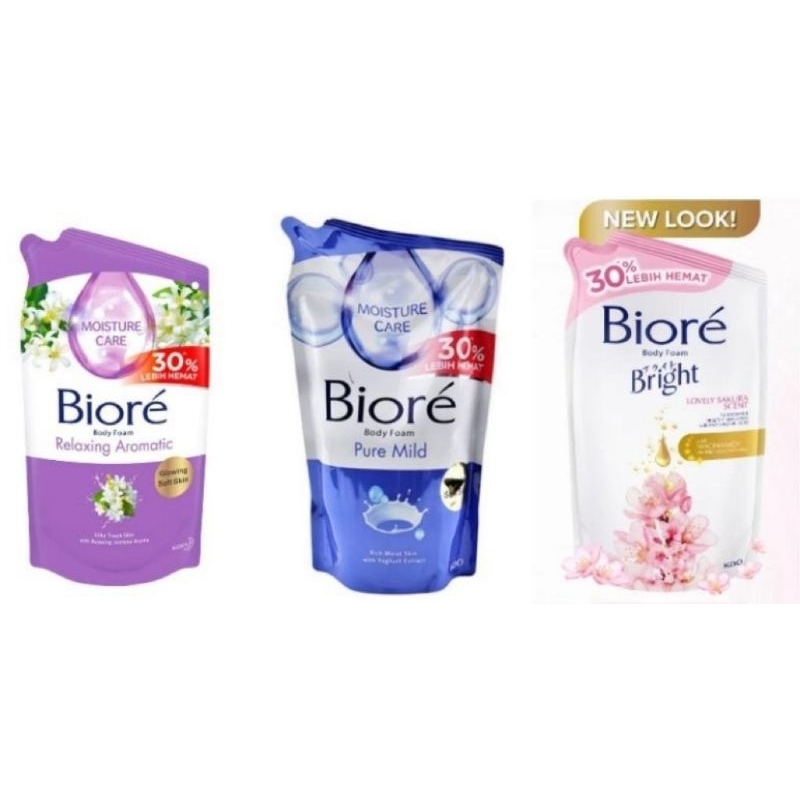 Jual Biore Body Foam sabun mandi cair varian Jumbo 800 ML | Shopee Indonesia