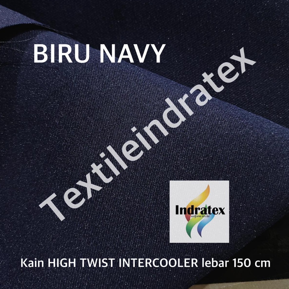 Jual ( per setengah meter ) kain twill high twist INTERCOOLER polyester ...