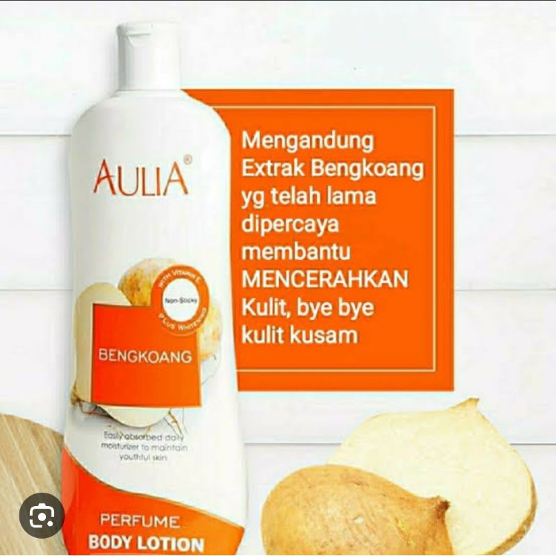 Jual Aulia Perfume Body Lotion Bengkoang with Vit E + Whitening 600 ml ...
