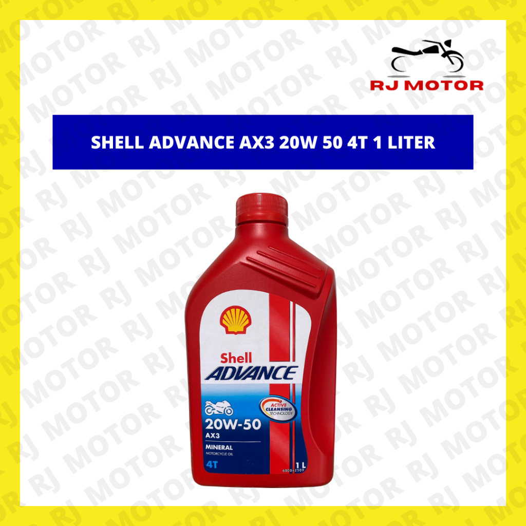 Jual OLI SHELL AX3 1LT 20W-50 ORIGINAL SHELL | Shopee Indonesia