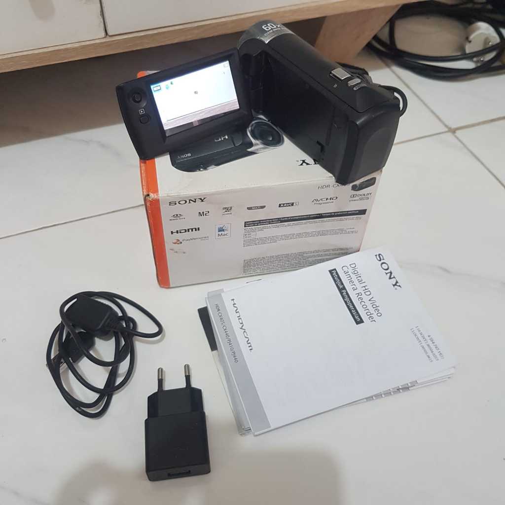 Jual Handycam sony cx405 Normal Mulus Cocok untuk live streaming ...