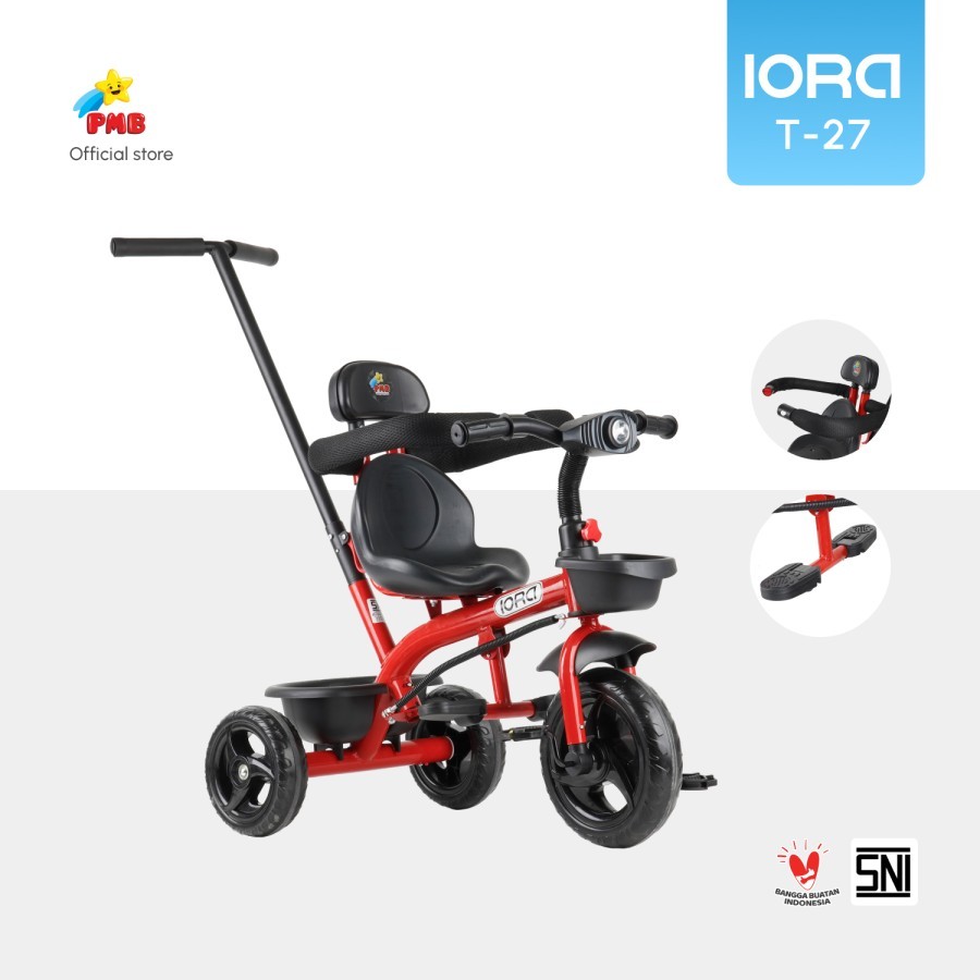 Jual Sepeda Anak Tricycle IORA T 27 PMB | Shopee Indonesia