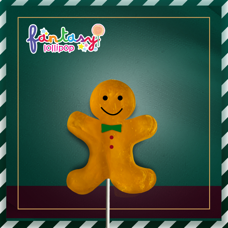 Jual FANTASY Lollipop Ginger Bread (Happyman Lolly) | Shopee Indonesia