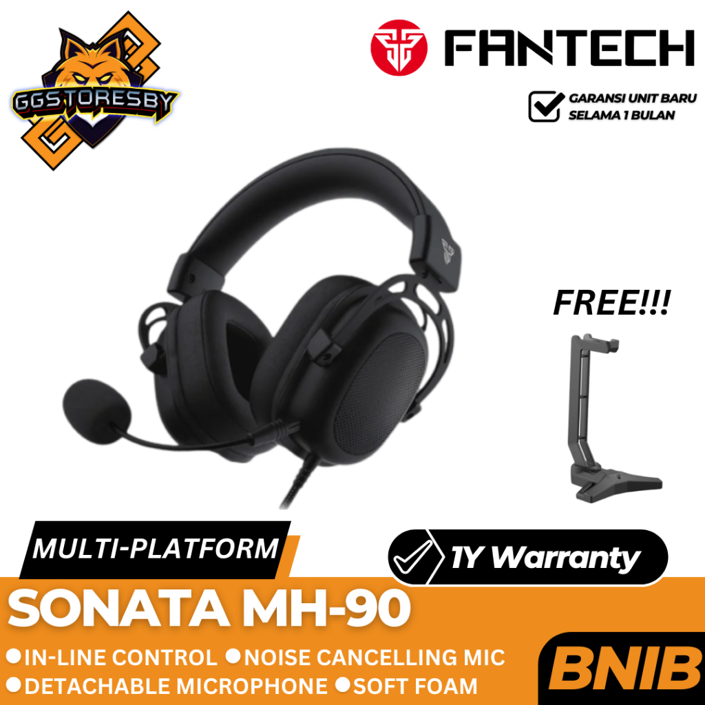 Jual FANTECH SONATA MH90 MULTI-PLATFORM Gaming Headset | Shopee Indonesia