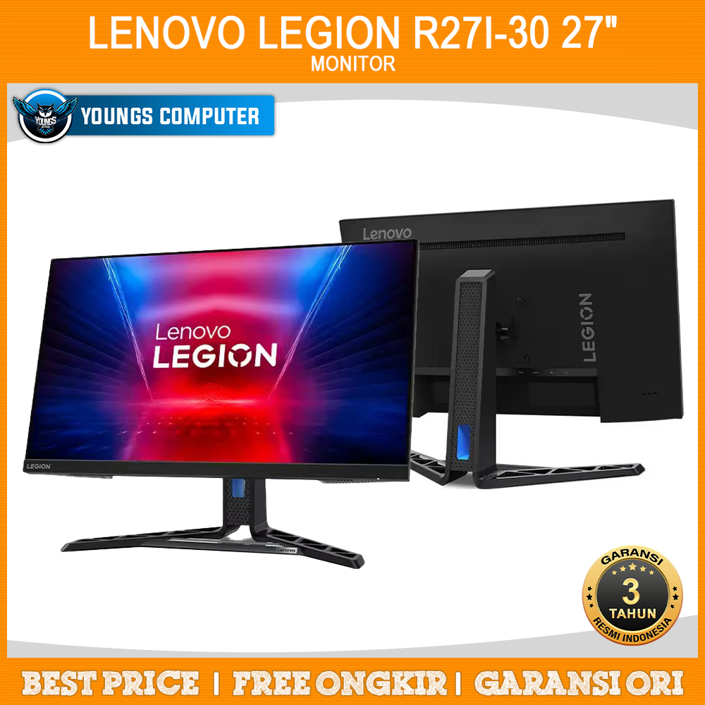 Jual LED Lenovo Legion 27" IPS Full HD R27i-30 180Hz 0.5ms Speaker ...