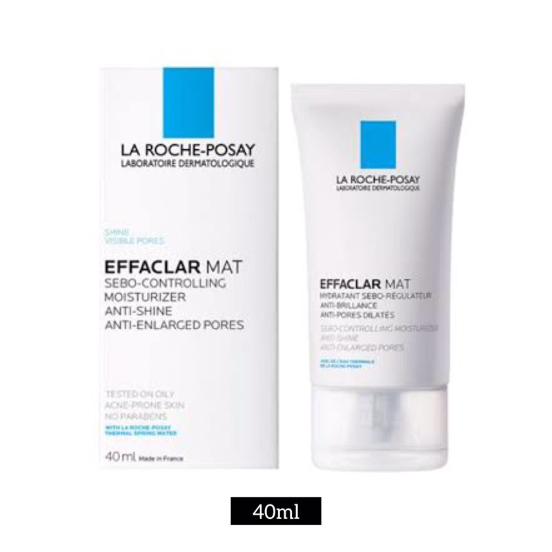 Jual LA ROCHE-POSAY EFFACLAR MAT HYDRATANT SEBO CONTROLLING MOISTURIZER ...
