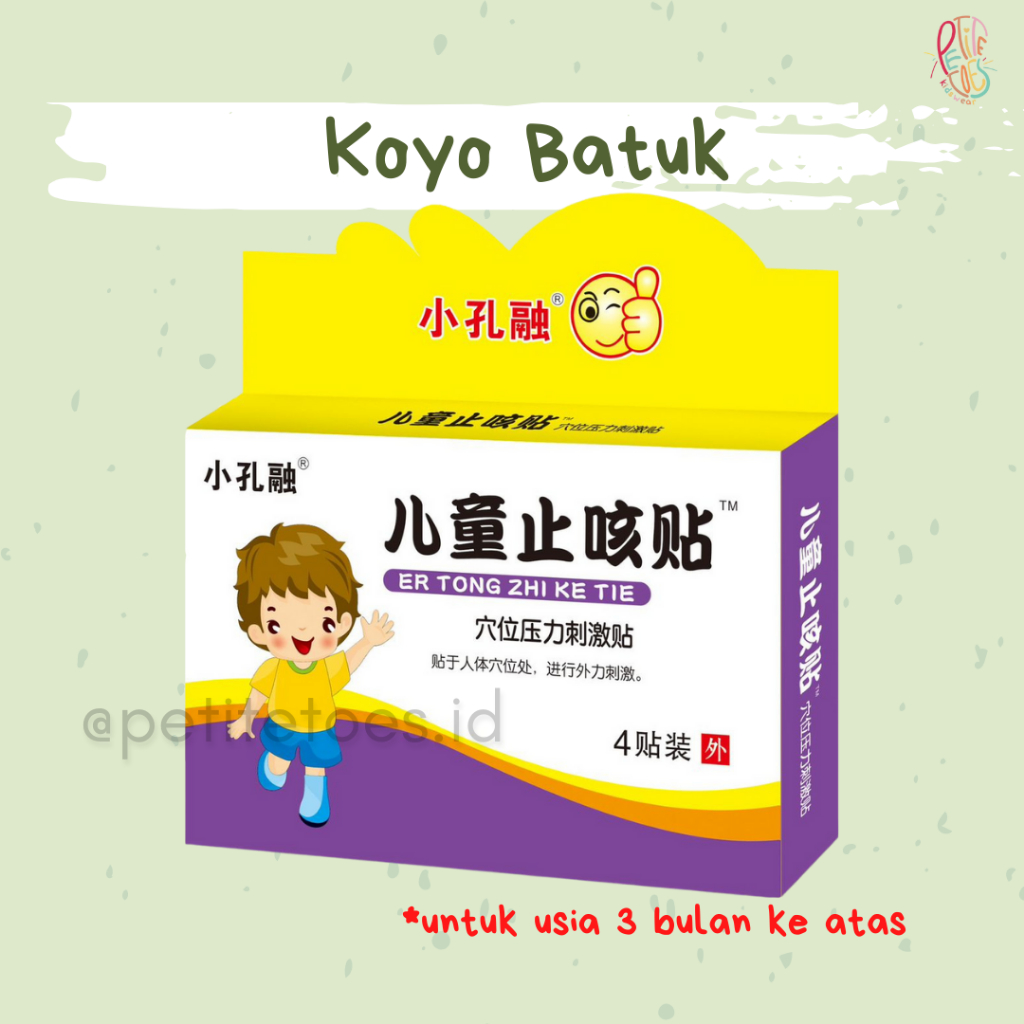 Jual Koyo Bapil Anak | Koyo Perut Kembung | Koyo Batuk | Koyo Xiao Er ...