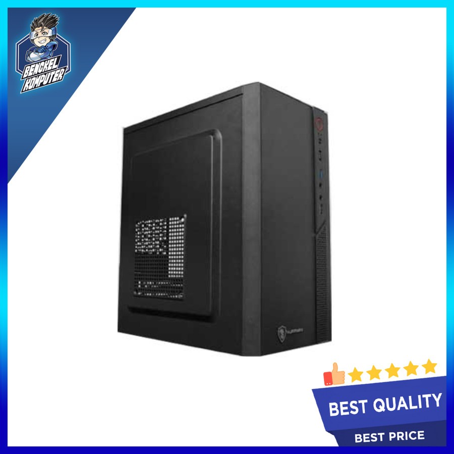 Jual CASING PC VURRION MICRO BLACK KR22 OFFICE PRO + PSU 500W | Shopee ...