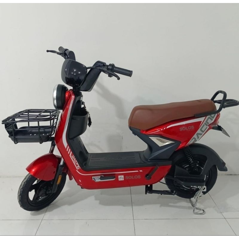 Jual Sepeda Listrik SOLOS RACING SH 11 Jok panjang New Model | Shopee ...