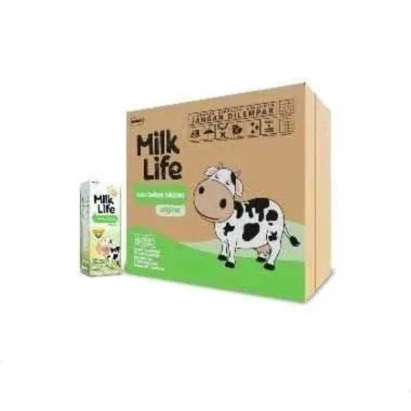 Jual Milk Life UHT Lactose Free 200ml 1 Dus Milklife Susu Bebas Laktosa | Shopee Indonesia