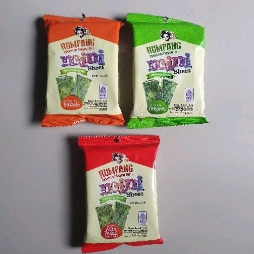 Jual Inko Rumpang rumput laut panggang nori Mini per varian ORIGINAL ...