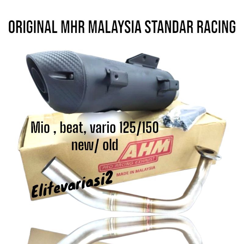 Jual Knalpot Ahm Standar Racing Kenalpot Motor Matic Vario 125, Vario ...