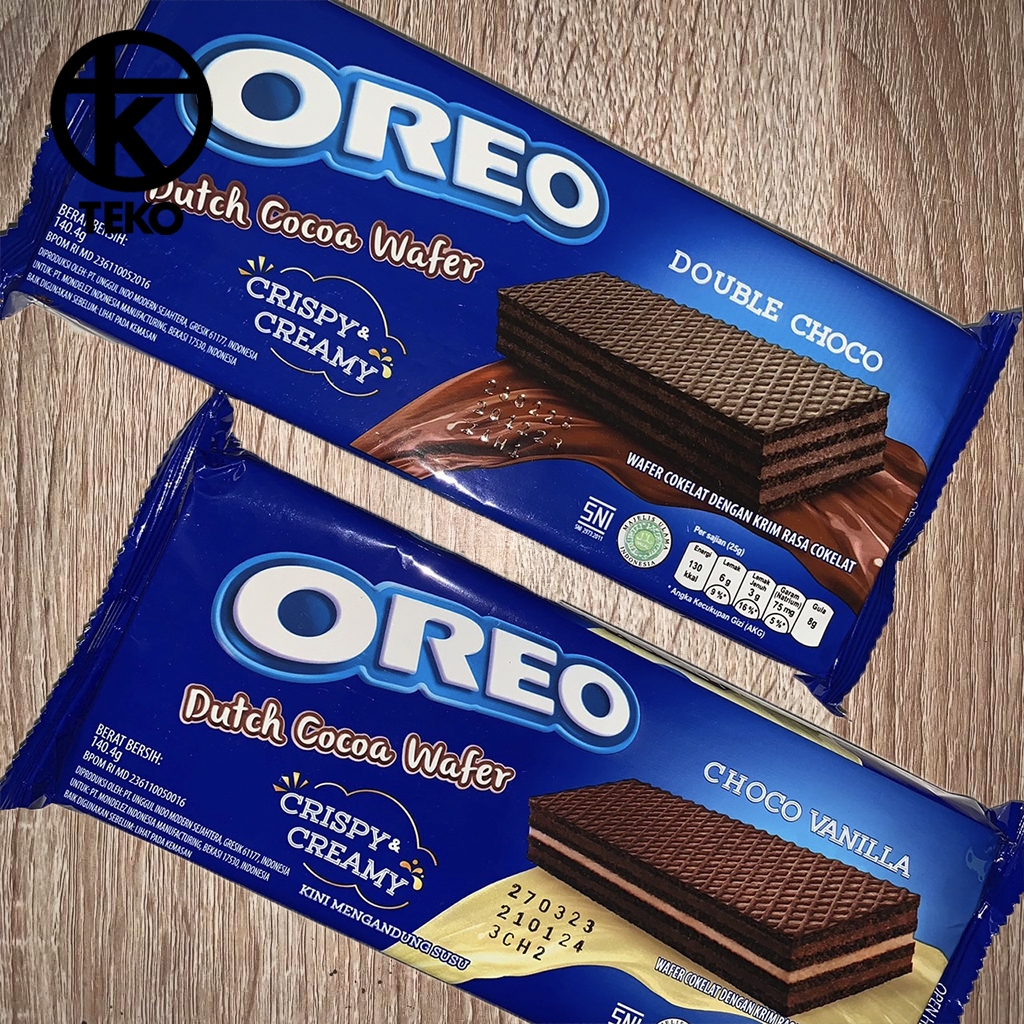Jual Oreo wafer 140,4gr | Oreo Dutch Chocholate Wafer | Wafer cokelat ...