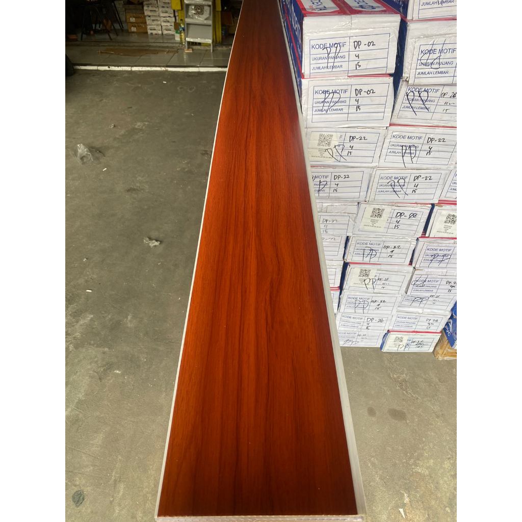 Jual Plafon pvc Maihome serat kayu merah doff wood 13 | Shopee Indonesia