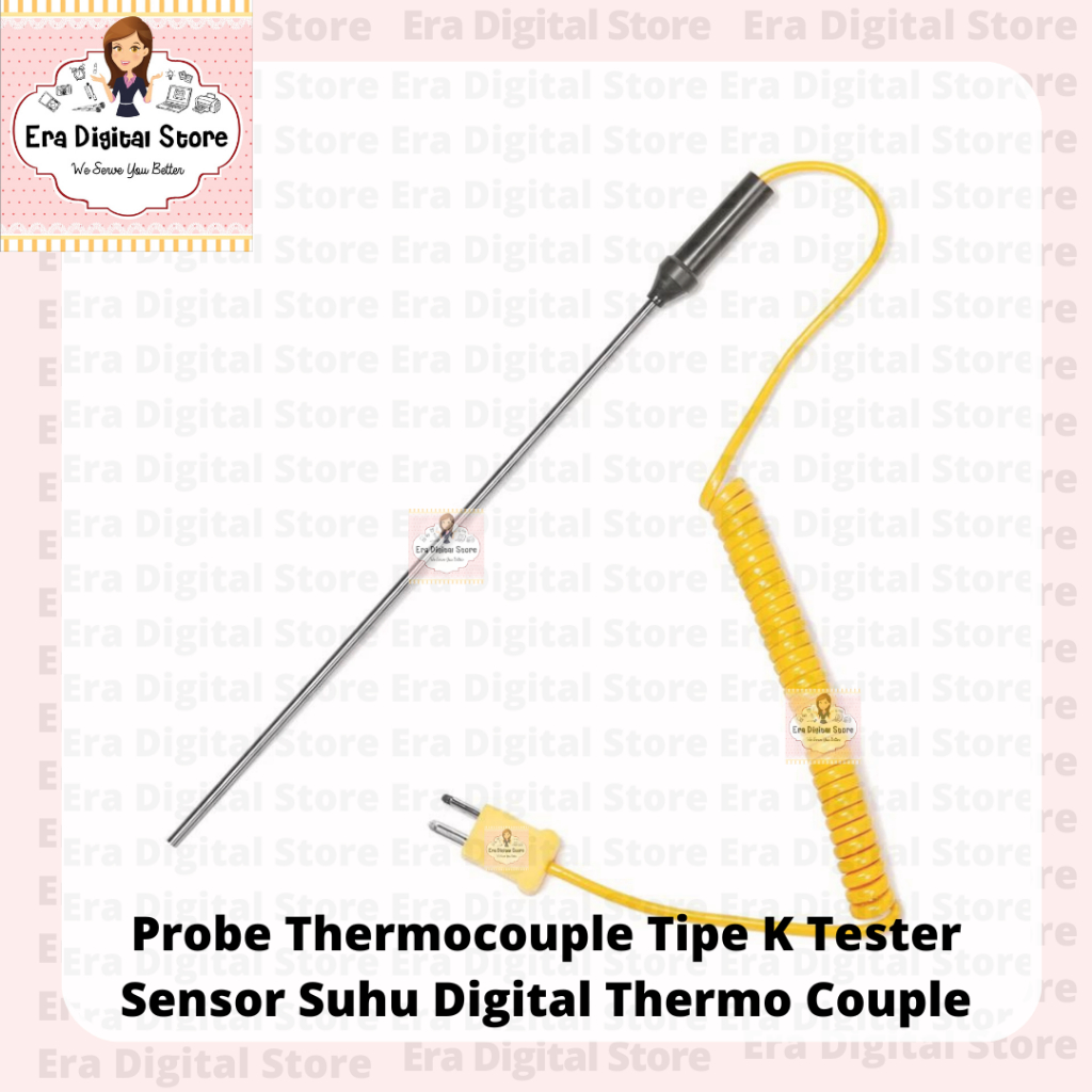 Jual Probe Thermocouple Tipe K Tester Sensor Suhu Digital Thermo Couple ...