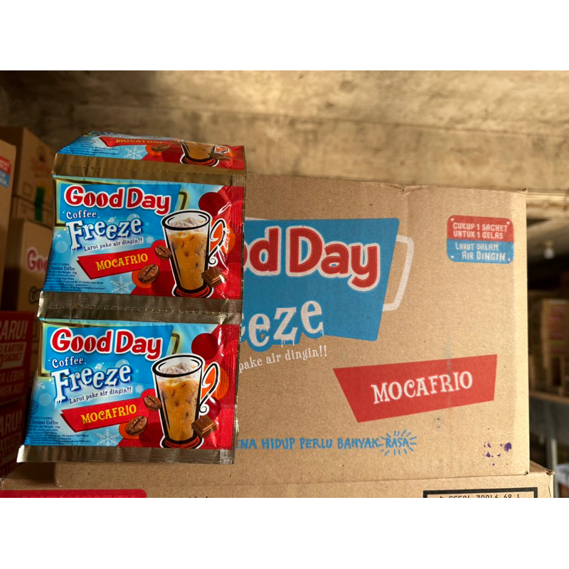Jual good day freeze mocafrio 1 dus isi 12 renceng | Shopee Indonesia