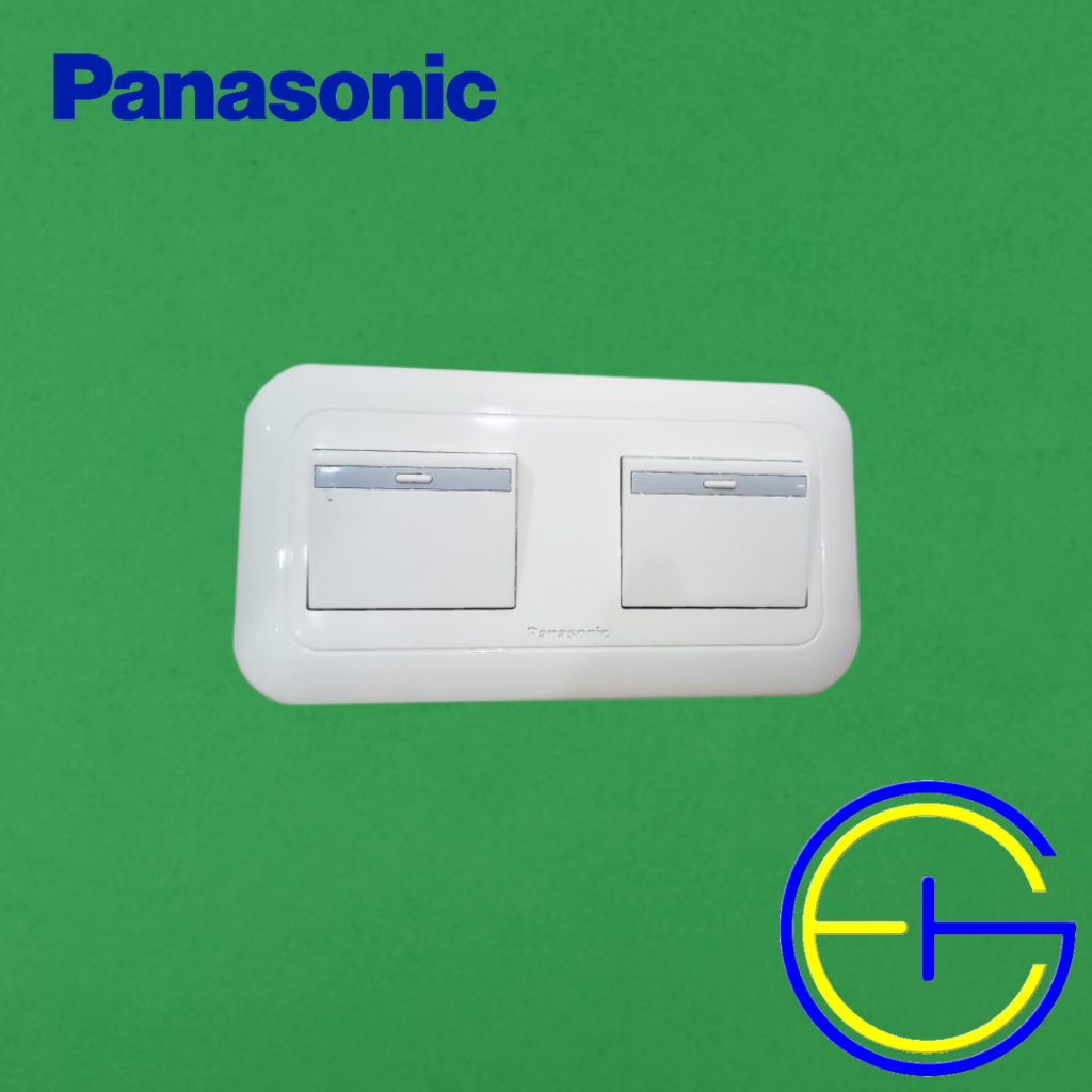 Jual Panasonic Wide Series Set Saklar Single 2G 1W (WEJ5541 + WEJ78049W ...