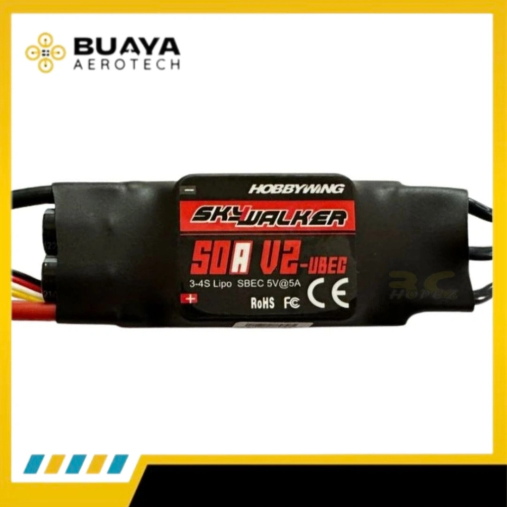 Jual Hobbywing Skywalker 50A V2 | Shopee Indonesia