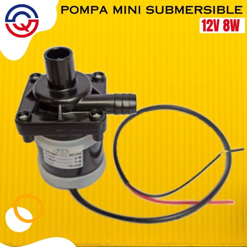 Jual Pompa Air Elektrik Mini DC 12V 8W / Pompa Mini Submersible Water ...