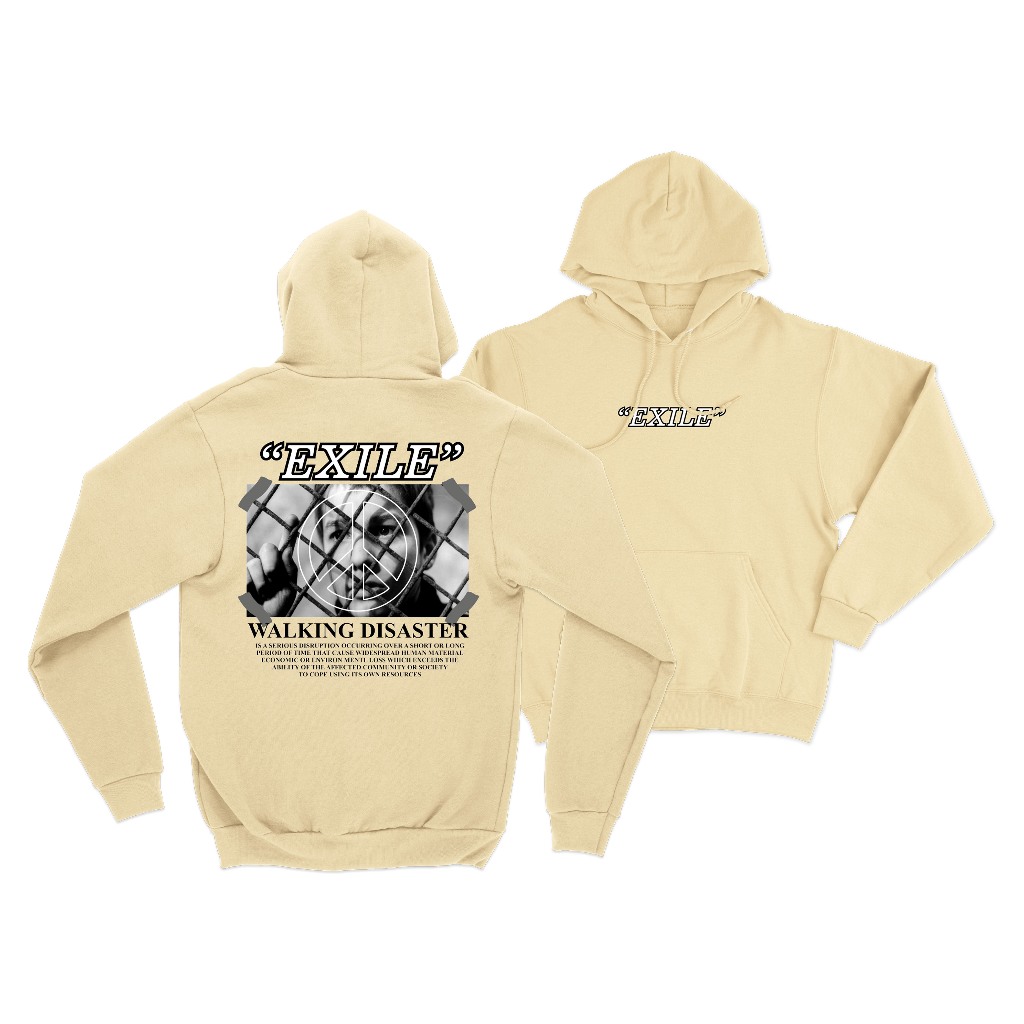 Jual KOTASWEATER Hoodie Jumper Exile Walking Disaster ( Sablon Depan Belakang ) Size M-XXL ...