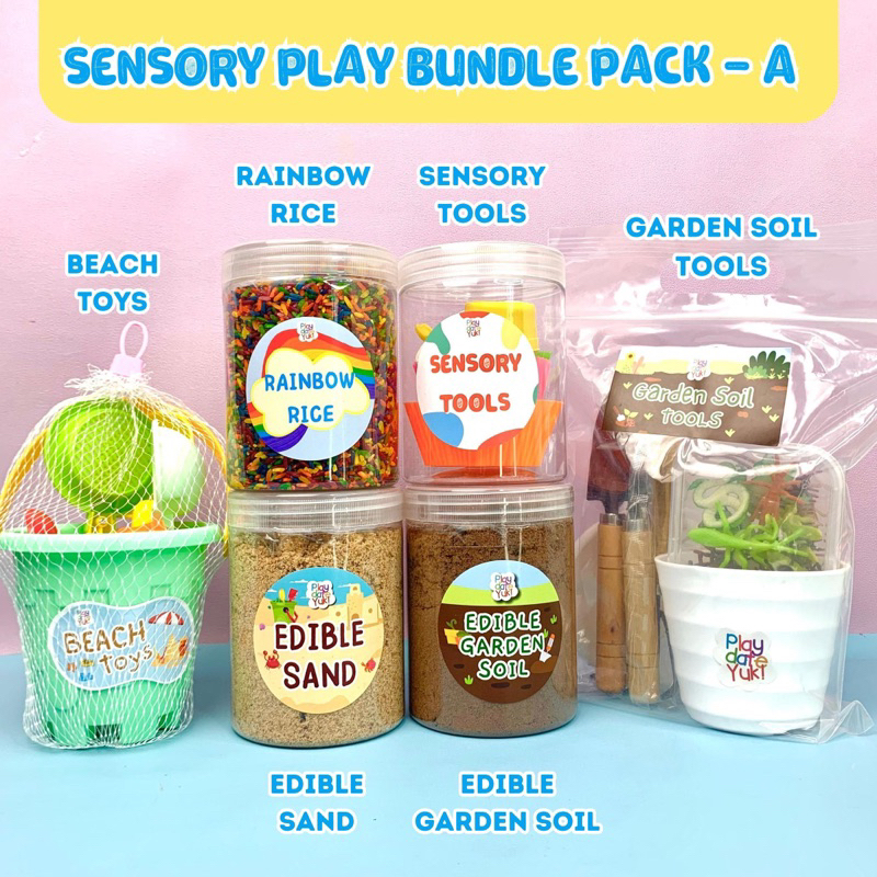 Jual PLAYDATEYUK - Sensory Play Bundle Pack | Shopee Indonesia
