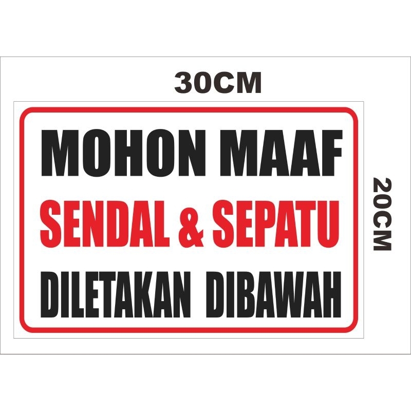 Jual Wallpaper Sticker Himbauan Dilarang Parkir/Dilarang Merokok ...