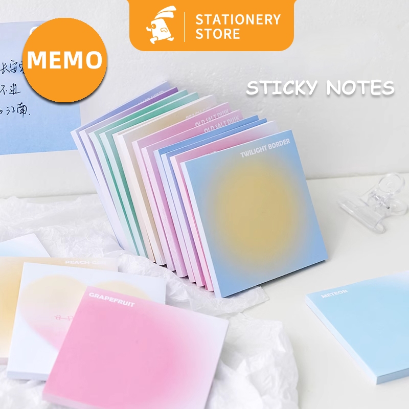 Jual Sticky Note Polos Memo Stick 50 Sheets Kertas Sticky Notes Tempel ...
