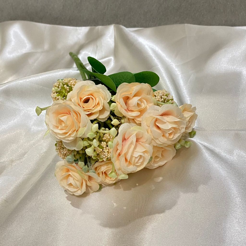 Jual BUNGA ROSE FREESIA 10 KUNTUM ARTIFICIAL BUNGA HIAS BUATAN DEKORASI ...