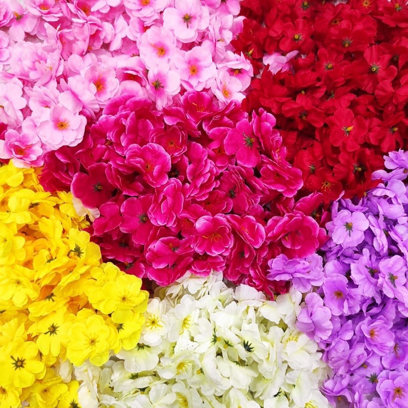 Jual Bunga Sakura Imlek / Artificial Bunga Mei Hua Mei Hwa Hiasan Pohon ...