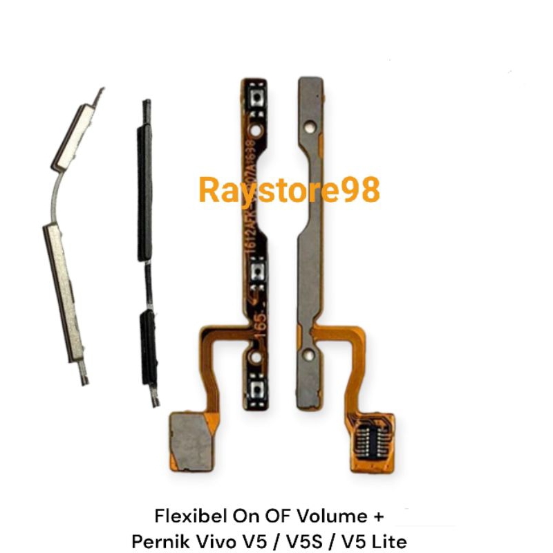 Jual Satu Paket Fleksibel On OF Volume + Pernik Vivo V5 / V5S / V5 Lite Fleksibel Flexible ...