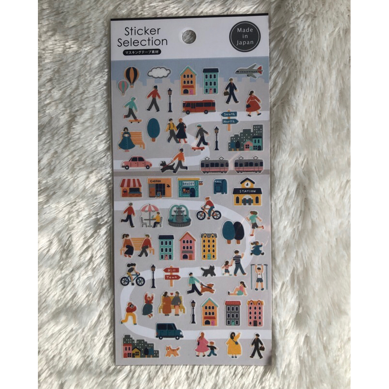 Jual sticker stiker burung roti kucing landak pinguin made in Japan ...