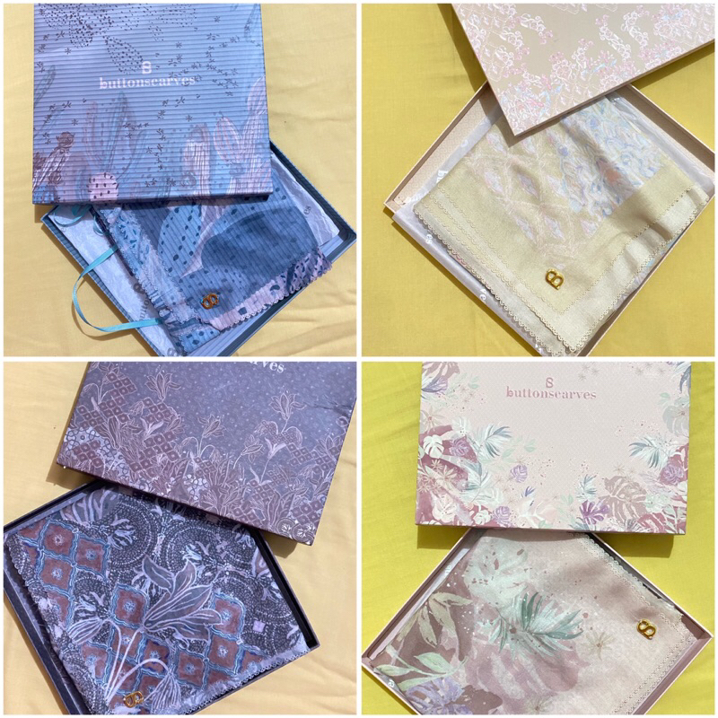 Jual PRELOVED BUTTONSCARVES 100% Original | Shopee Indonesia