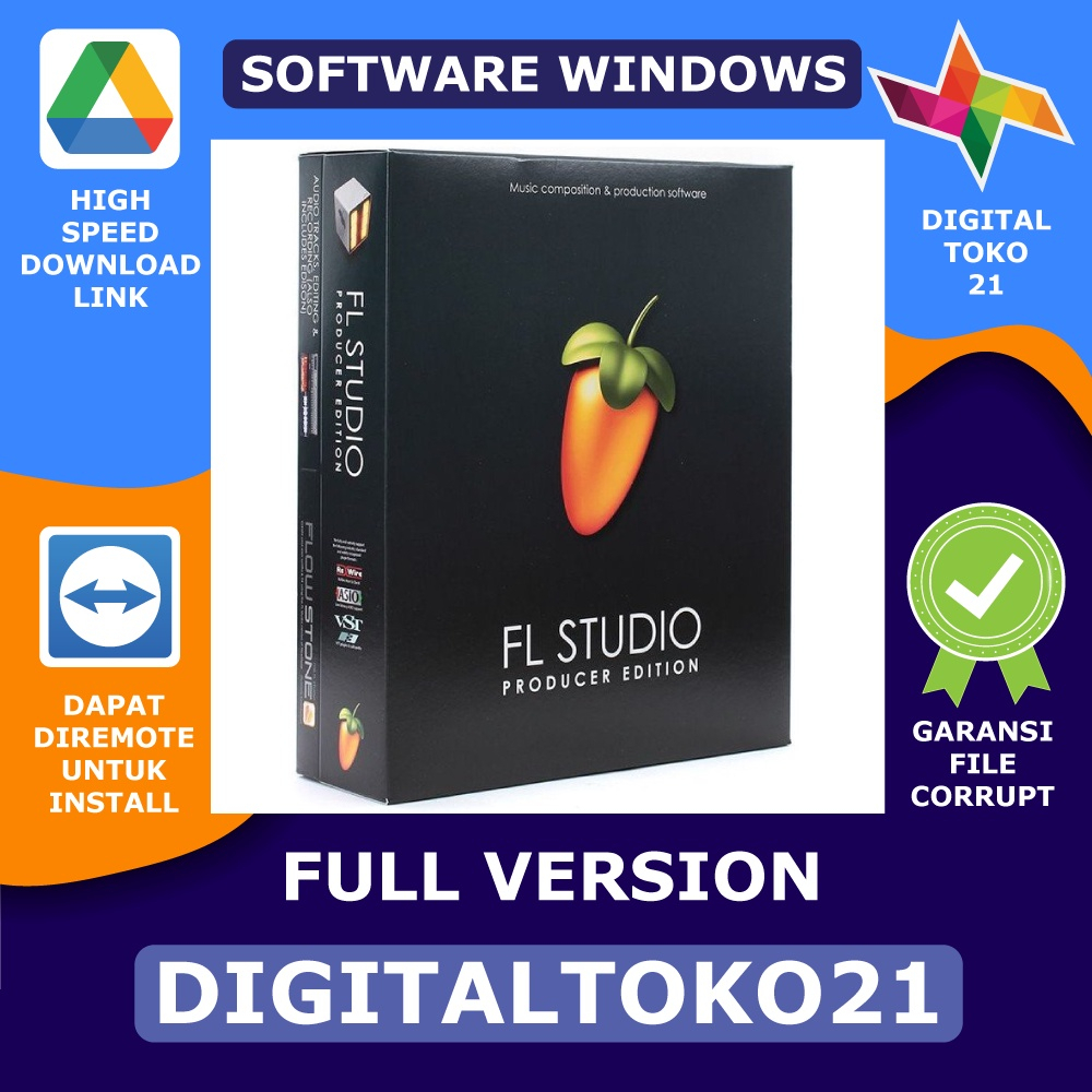 Jual FL Studio Producer Edition + FLEX Extensions & Addition Plugins 20.9.2.2963 Full Version ...