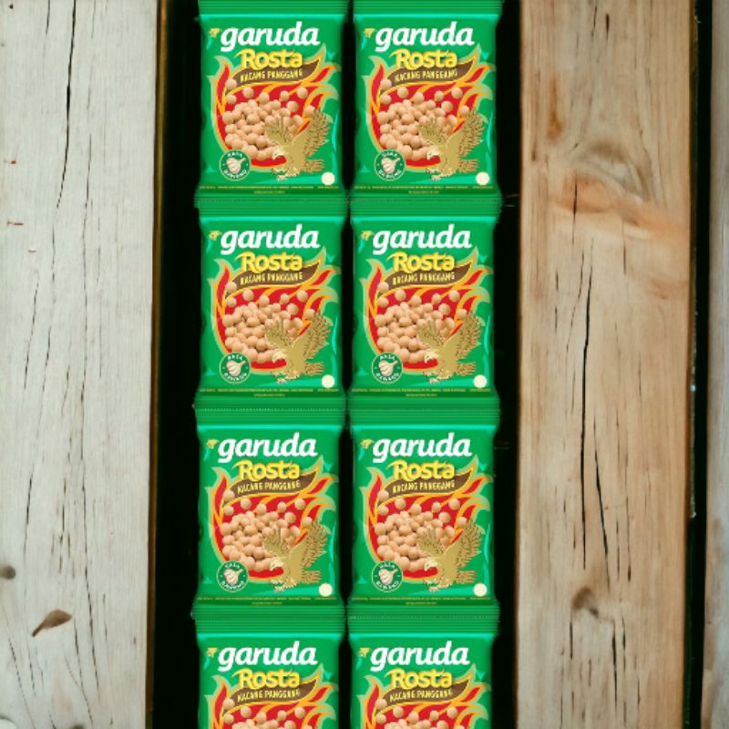 Jual Garuda Rosta Kacang Oven Rasa Bawang (10 x 11gr) | Shopee Indonesia