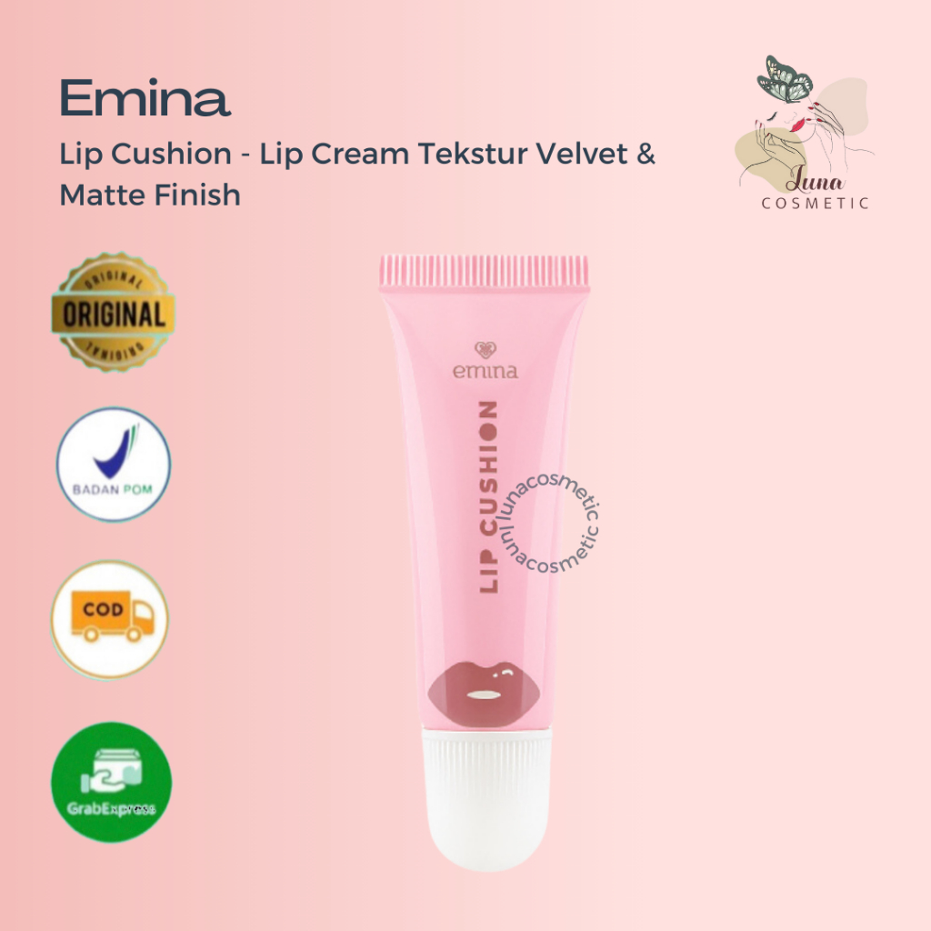 Jual Emina Lip Cushion - Lip Cream Tekstur Velvet & Matte Finish ...