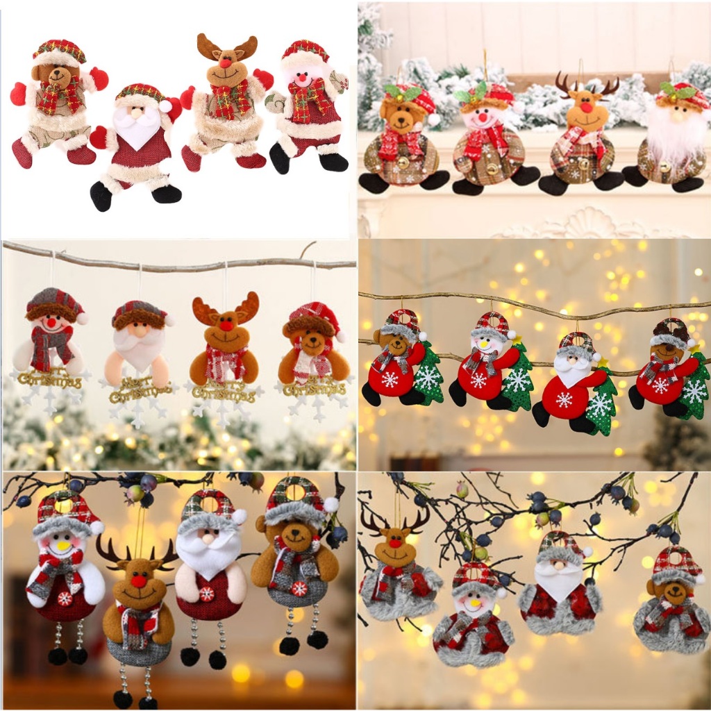 Jual Gantungan Dekorasi Pohon Natal SNOW Aksesoris Christmas Tree ...