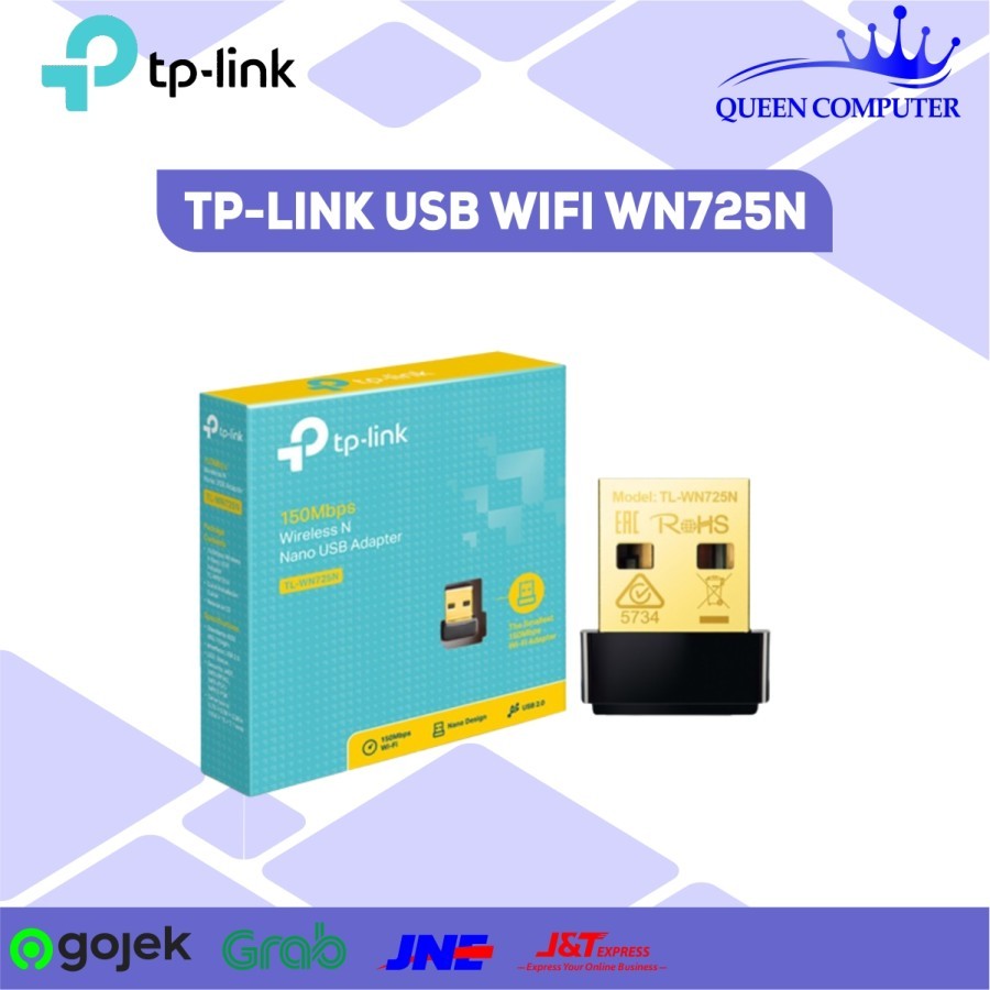 Jual TP-LINK TL-WN725N Nano USB Wireless Adapter 150Mbps TPLink 725 ...