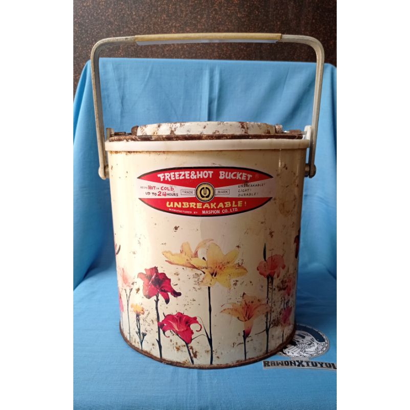 Jual termos termos kaleng pajangan vintage clasic jadul unik antik ...