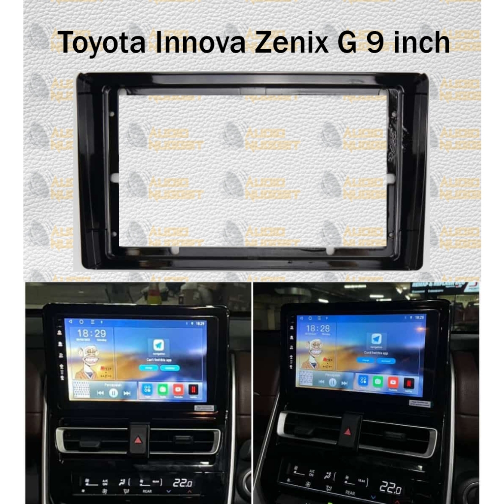 Jual Frame tape head unit android 9 inch Toyota Kijang Innova Zenix G ...