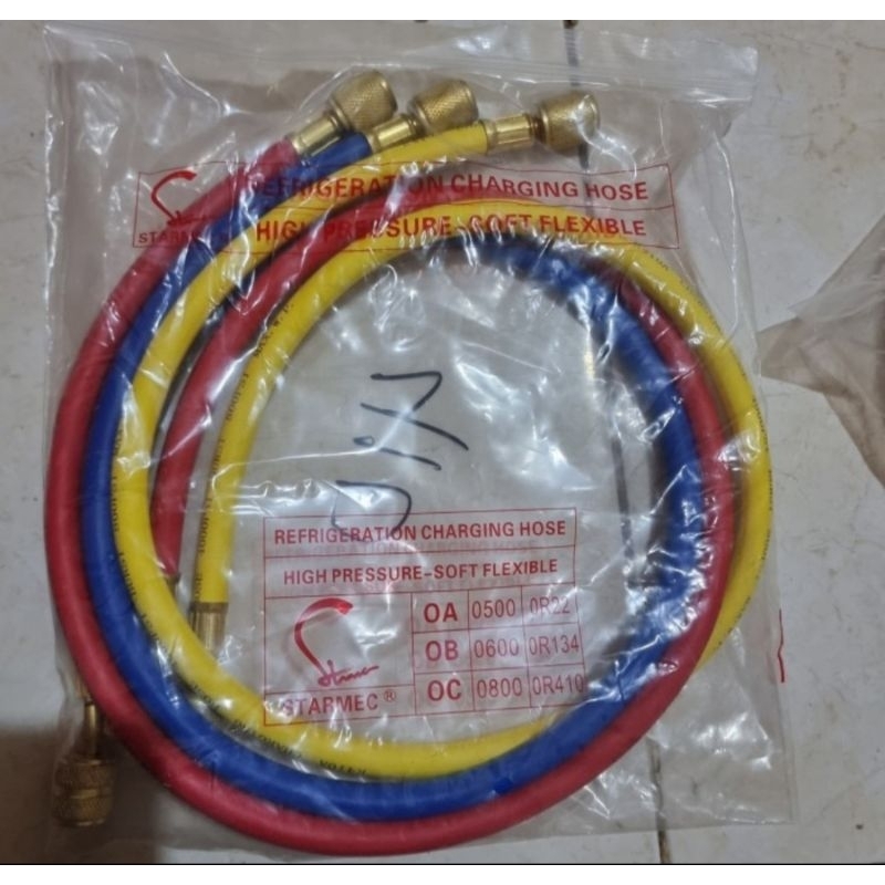 Jual SELANG MANIFOLD R22 / R134 / R32-410 VARIAN 1 METER DAN 1,5 METER ...