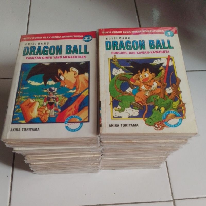 Jual (3#) (8#) Komik Dragon Ball second list merah full set volume 1-42 ...